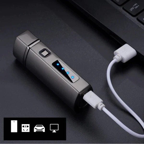 Electric Torch Lighter with Micro USB Charging Cable – Viraxpower.com